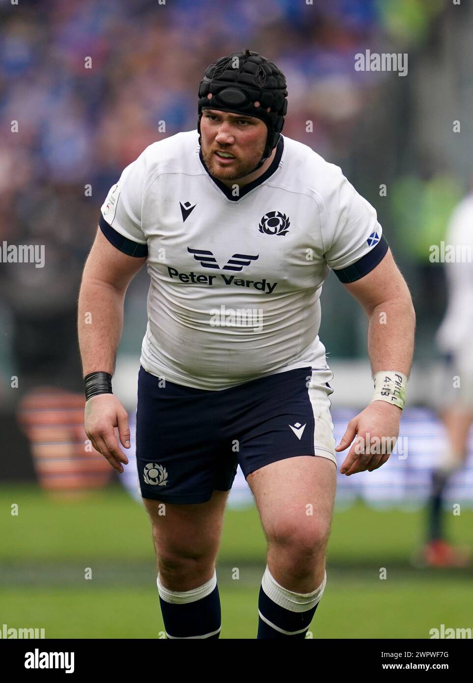Scotland's zander fagerson during the guinness six nations match at the ...