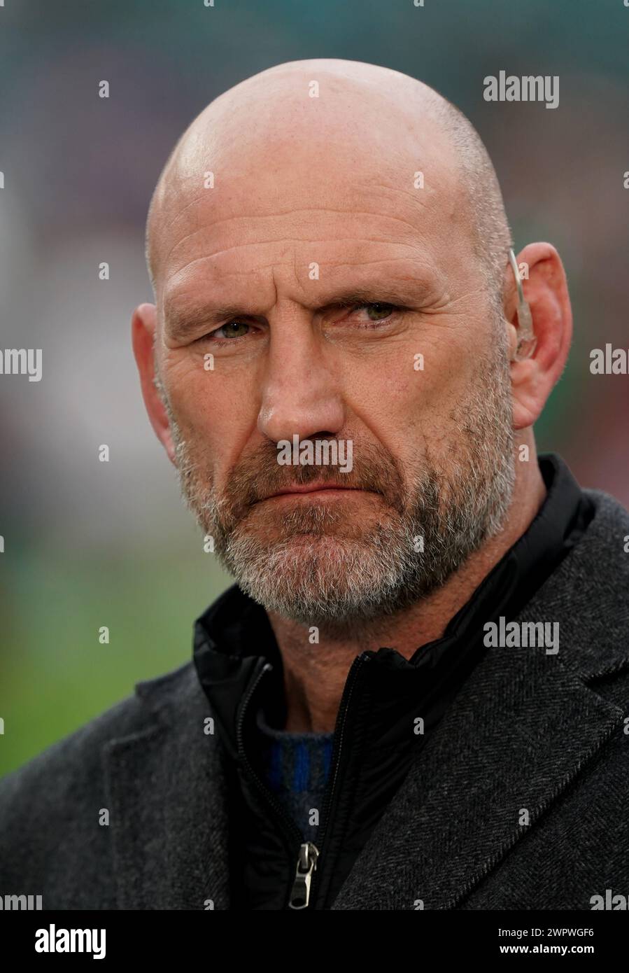 Former England captain Lawrence Dallaglio before the Guinness Six ...