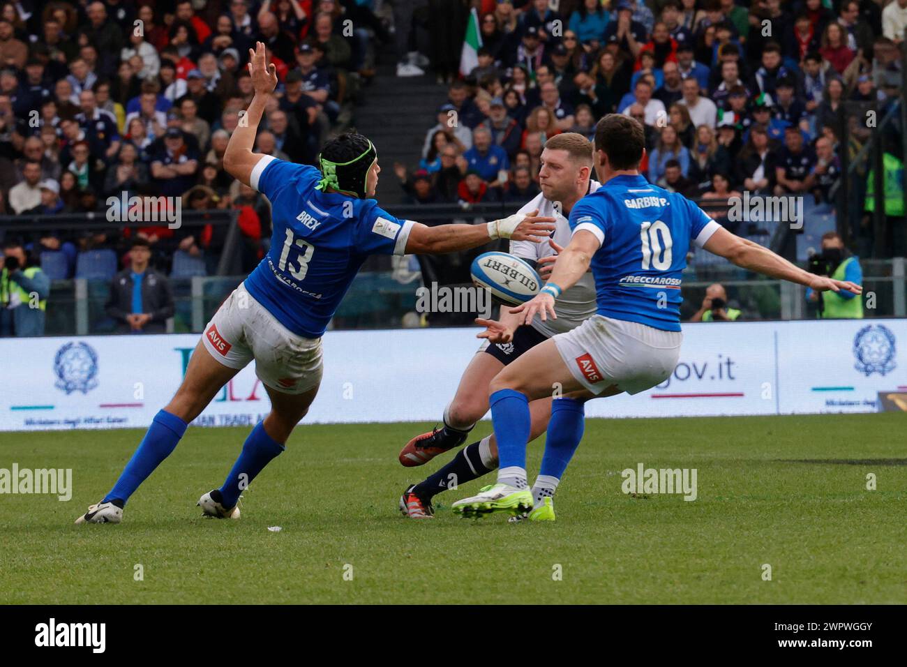 9th March 2024; Stadio Olimpico, Rome, Italy: Six Nations International ...