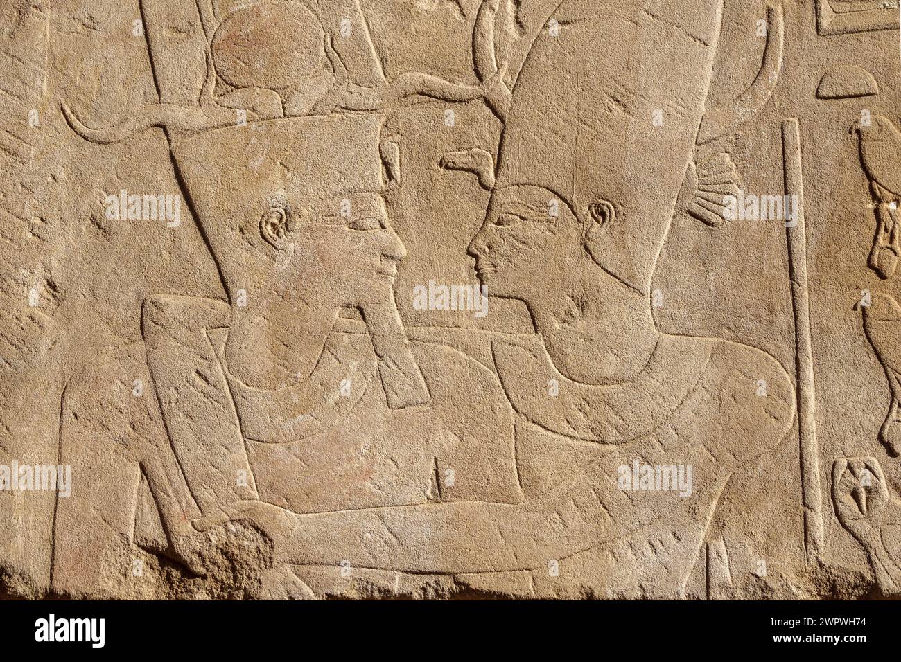 The ruins of Ancient Yebu, Elephantine Island, Aswan, Egypt Stock Photo ...