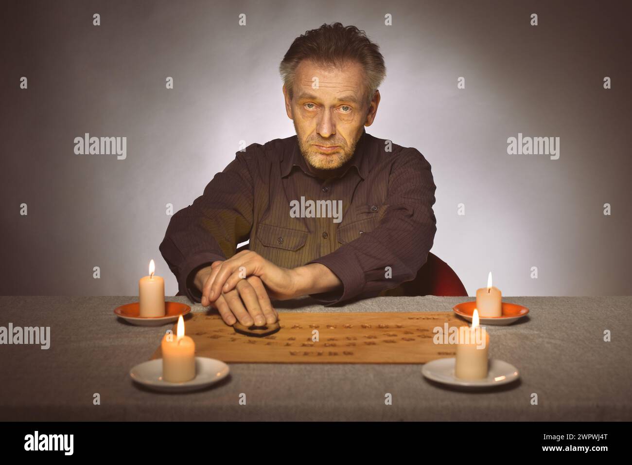 Talk with ghosts hi-res stock photography and images - Alamy