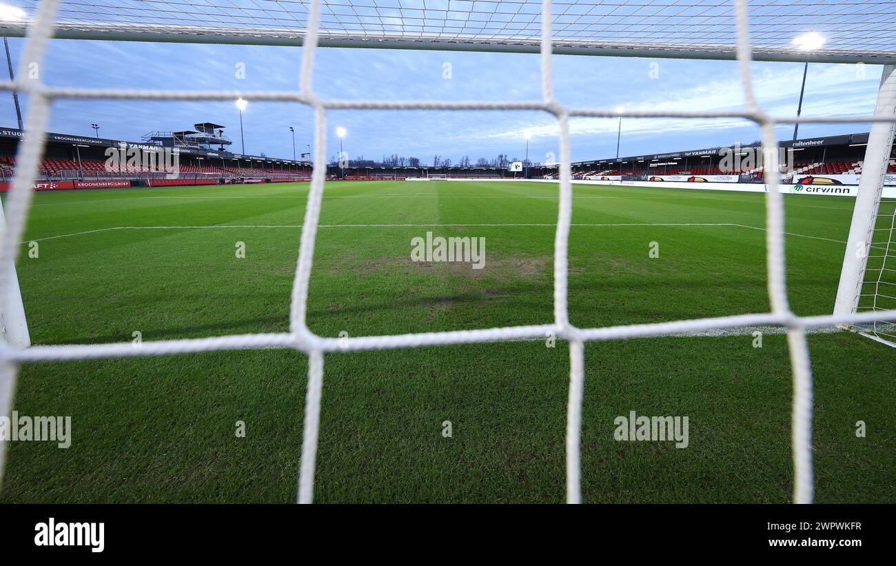 Almere, Netherlands. 09th Mar, 2024. ALMERE, 09-03-2024, Yanmar Stadium ...