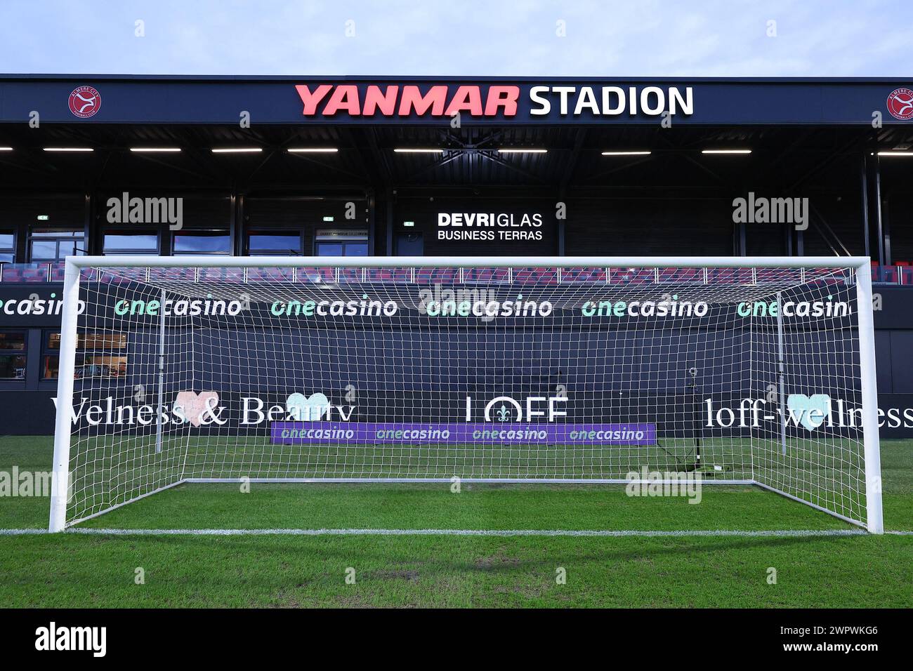 Almere, Netherlands. 09th Mar, 2024. ALMERE, 09-03-2024, Yanmar Stadium ...