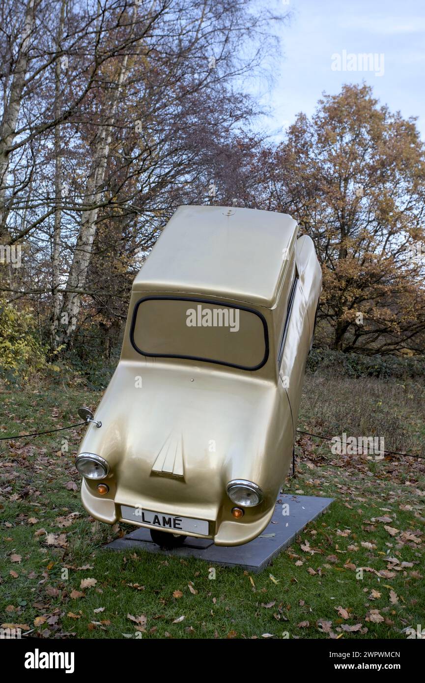 Gold Lamé by Tony Heaton, Yorkshire sculpture park 2023 Stock Photo - Alamy