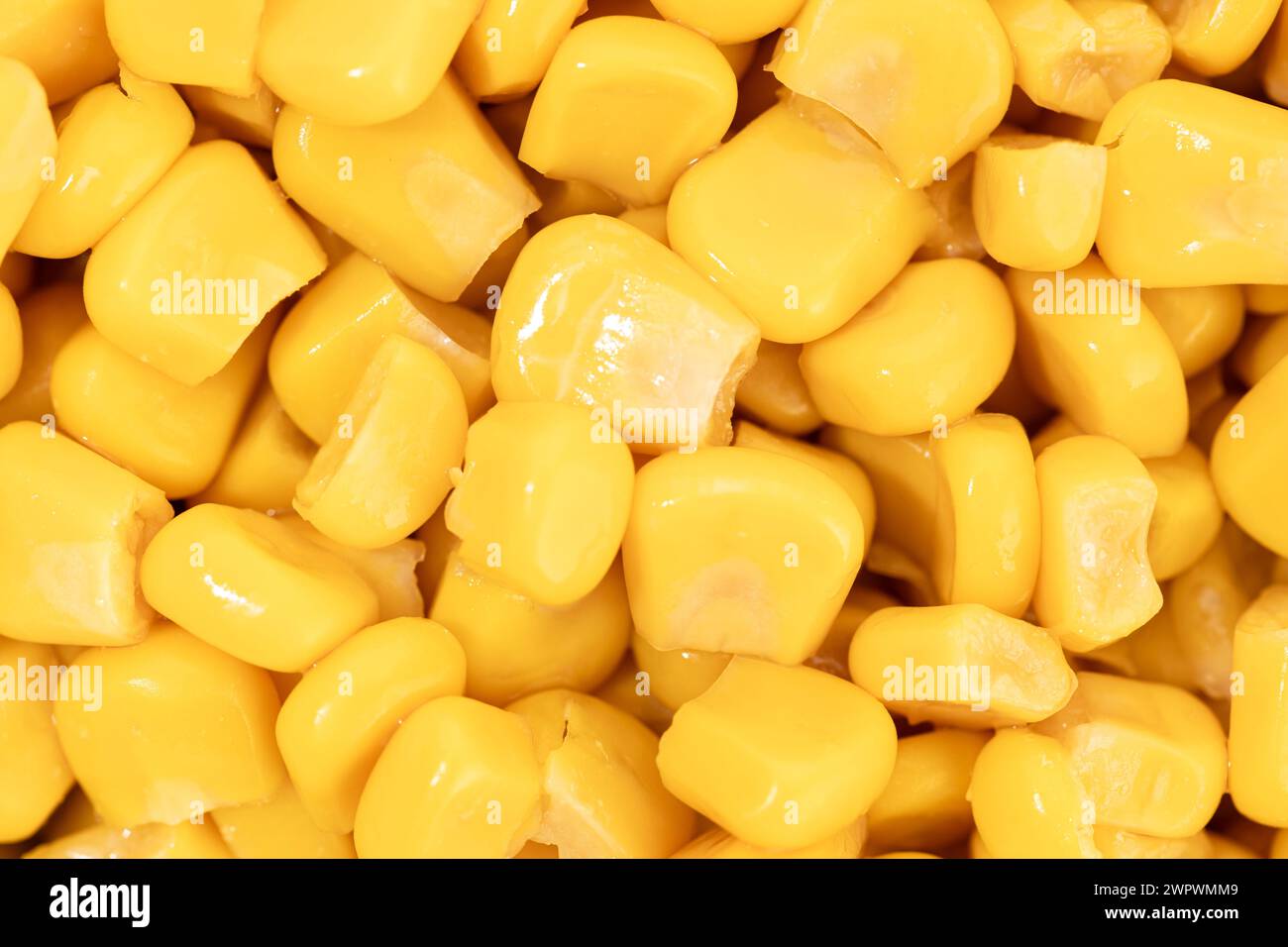 Yellow Sweet corn kernels abstract background. Full frame Stock Photo ...