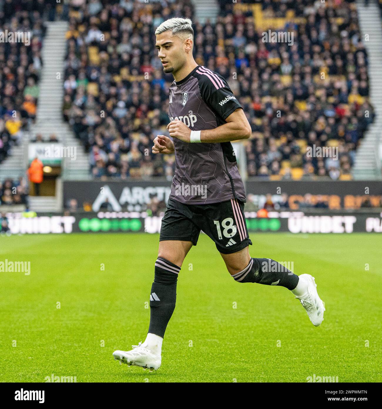 9th March 2024; Molineux Stadium, Wolverhampton, West Midlands, England ...