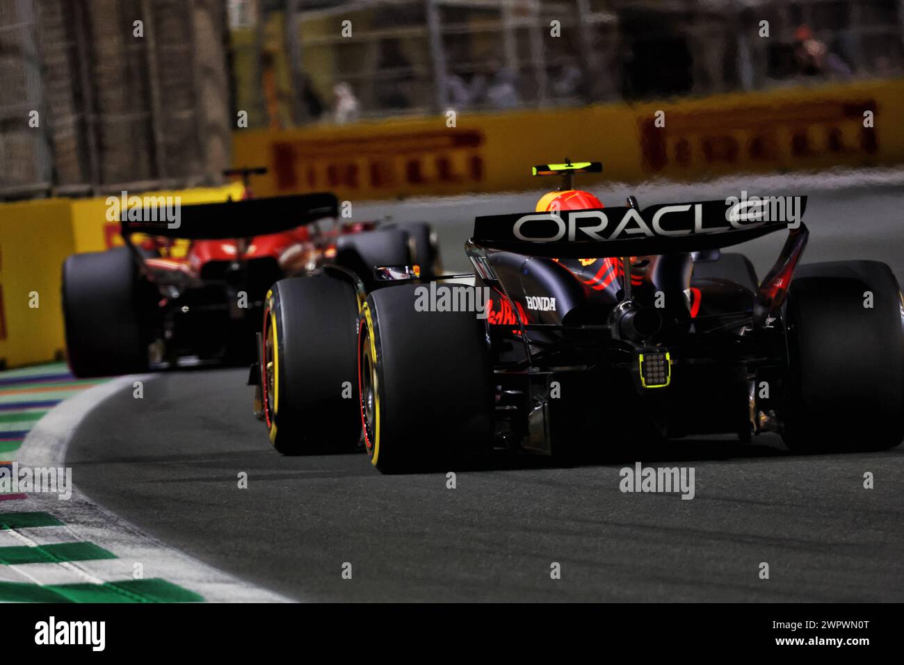 Jeddah, Saudi Arabia. 09th Mar, 2024. Sergio Perez (MEX) Red Bull ...