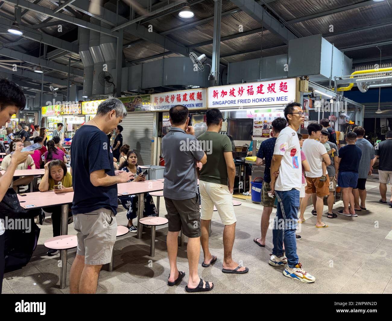 Michelin food market singapore hi-res stock photography and images - Alamy