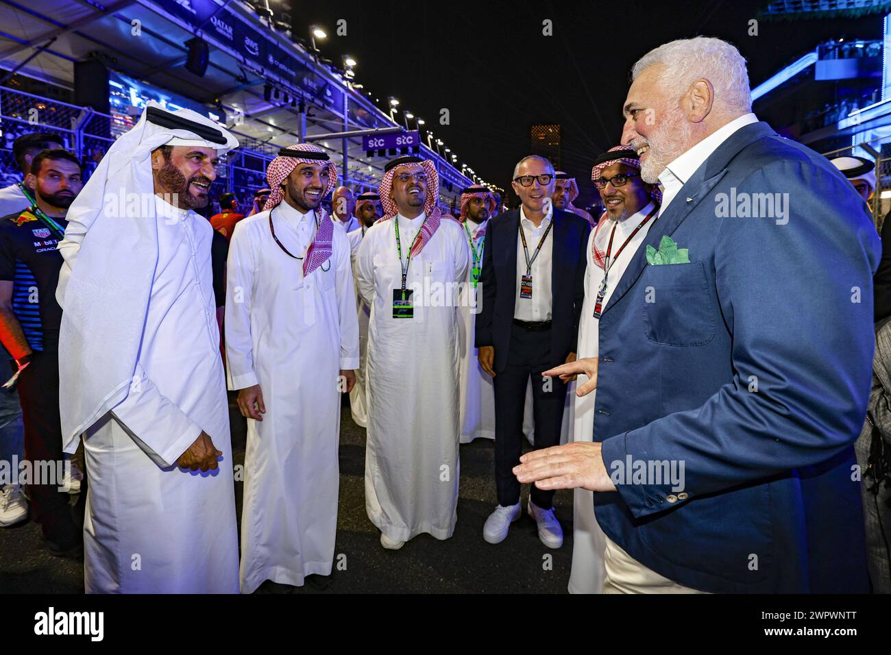 BEN SULAYEM Mohammed (uae), President of the FIA, DOMENICALI Stefano ...