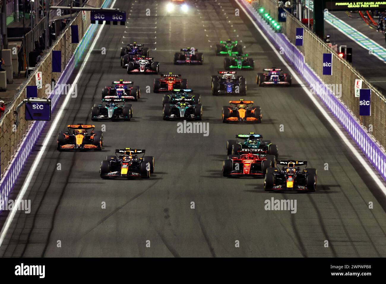 Jeddah, Saudi Arabia. 09th Mar, 2024. Max Verstappen (NLD) Red Bull ...