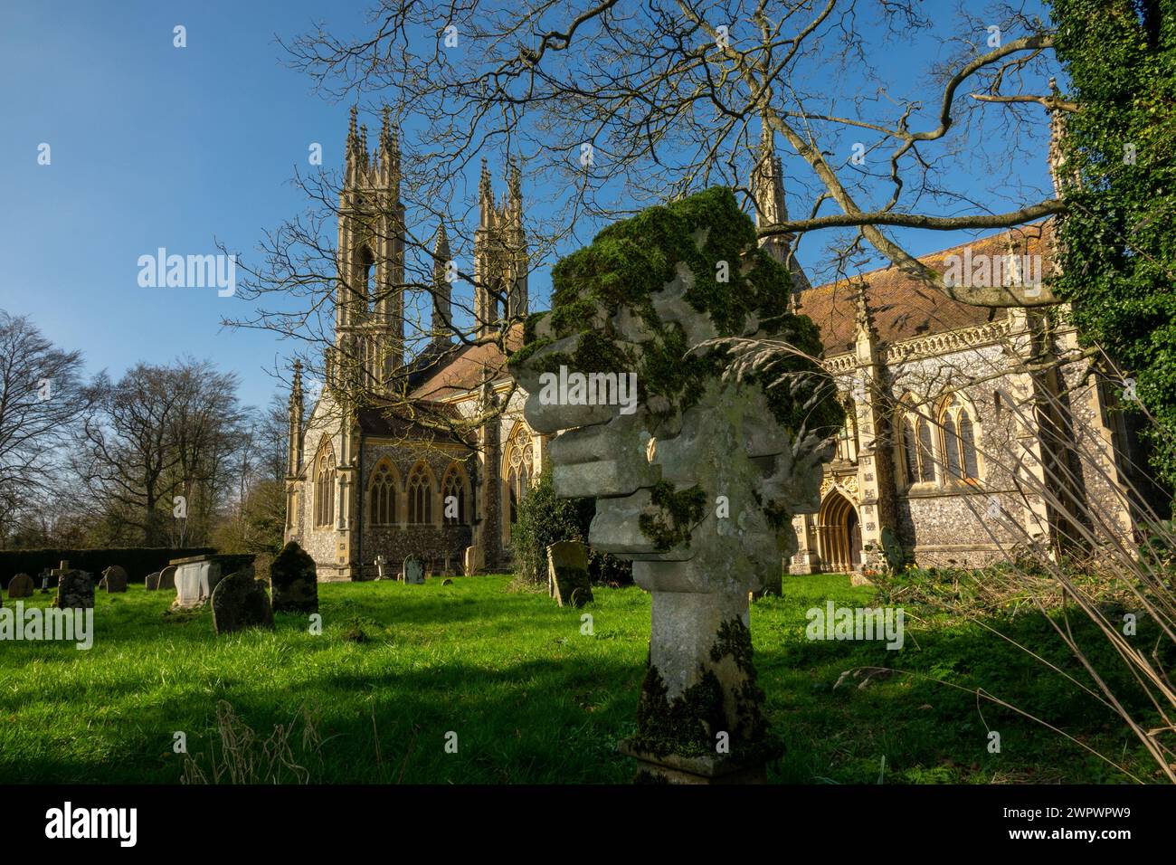 St Michael the Archangel's Church, Booton, Norfolk Stock Photo - Alamy
