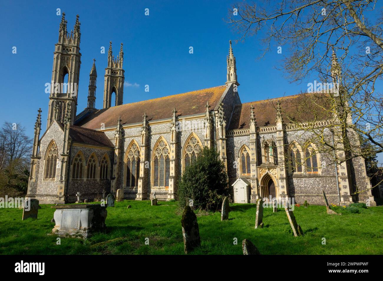 St Michael the Archangel's Church, Booton, Norfolk Stock Photo - Alamy