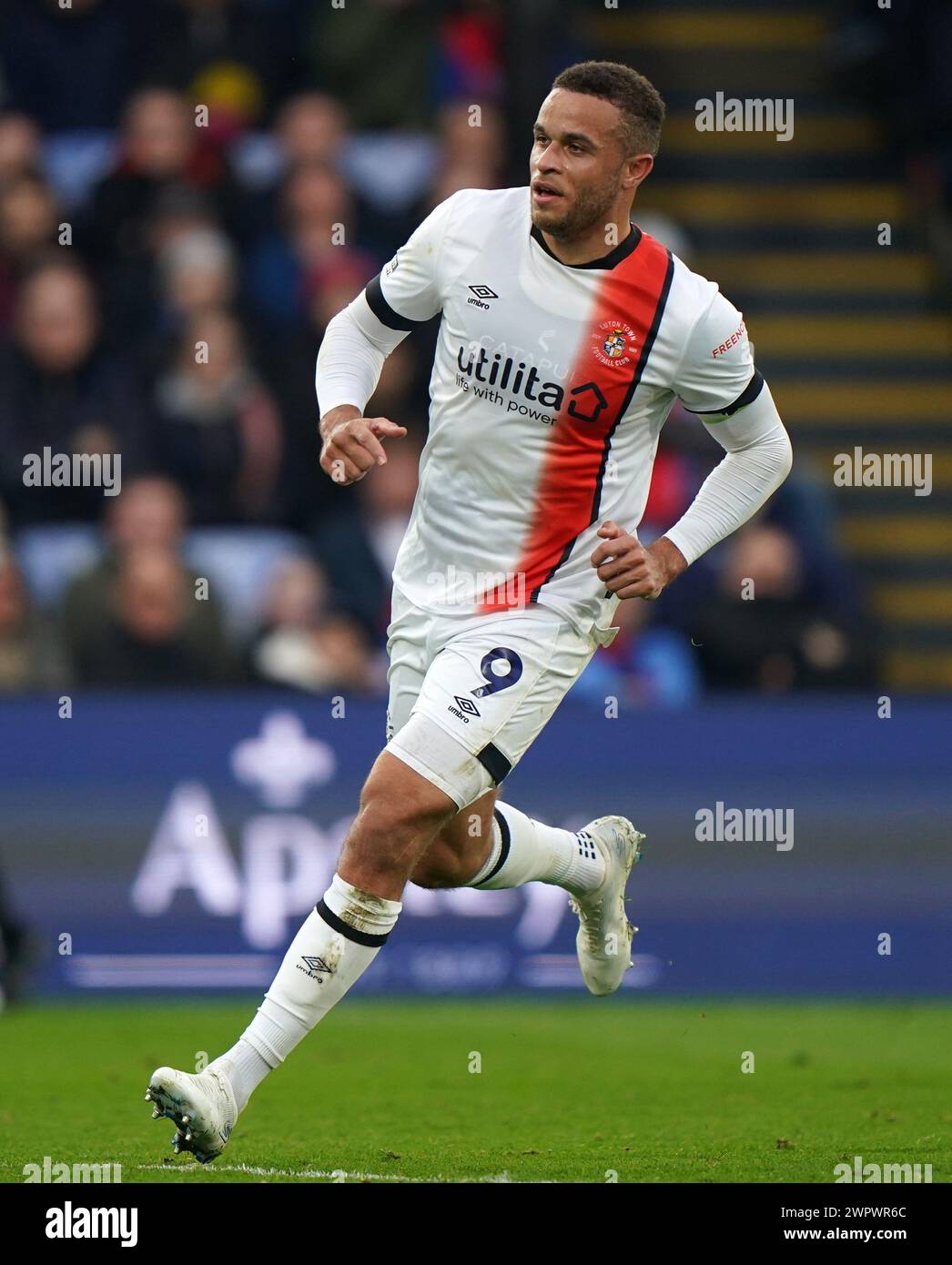 Luton Town's Carlton Morris during the Premier League match at Selhurst ...
