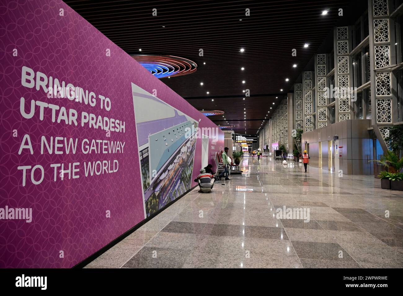 India. 09th Mar, 2024. LUCKNOW, INDIA - MARCH 9: The third terminal of ...