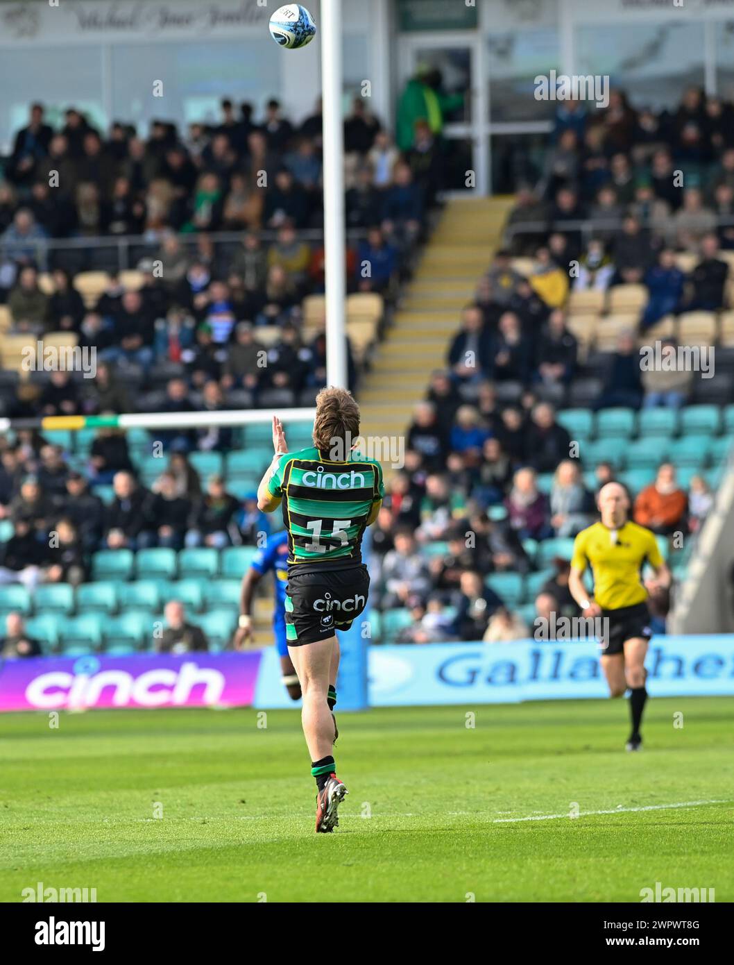 Northampton ENGLAND - March 9 2024 : Jake Garside of Northampton Saints ...