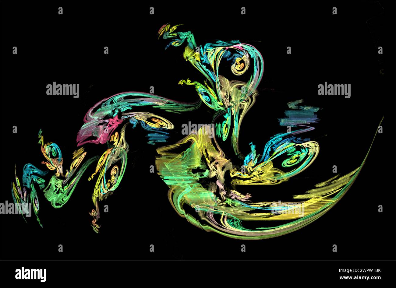 simple multicolor abstract pattern on black background, wallpaper ...