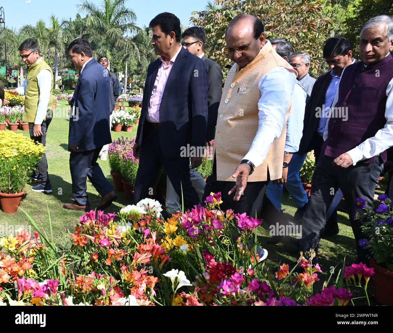 NEW DELHI, INDIA - MARCH 9: Lt Governor of Delhi Vinai Kumar Saxena ...