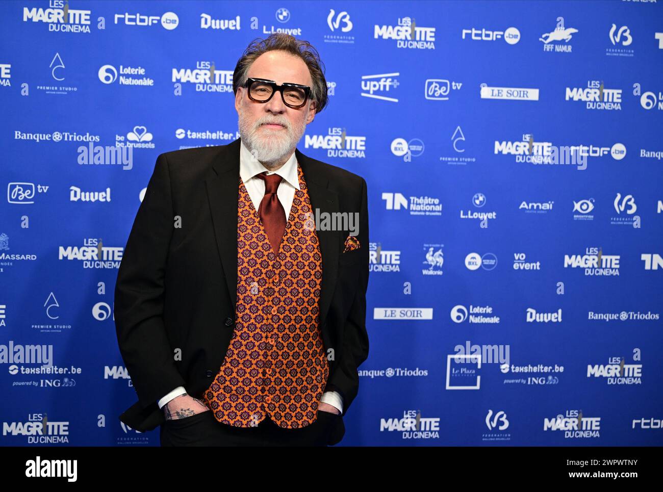 Brussels, Belgium. 09th Mar, 2024. Actor-director Bouli Lanners ...