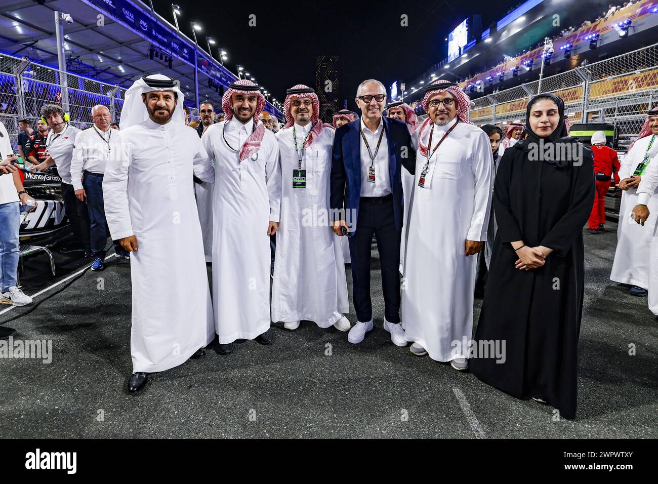 BEN SULAYEM Mohammed (uae), President of the FIA, DOMENICALI Stefano ...