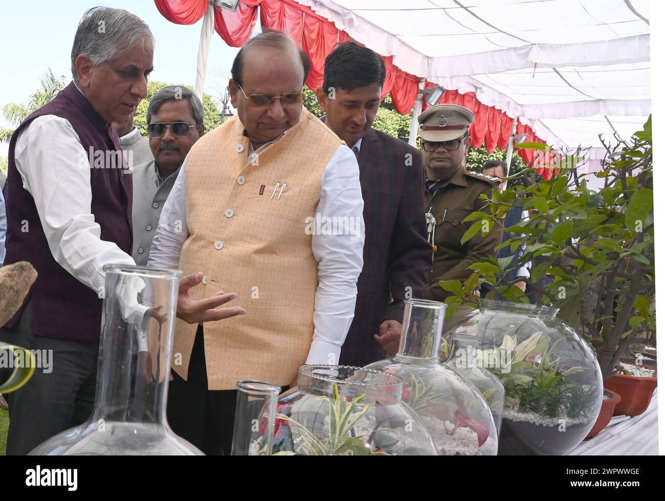 NEW DELHI, INDIA - MARCH 9: Lt Governor of Delhi Vinai Kumar Saxena ...