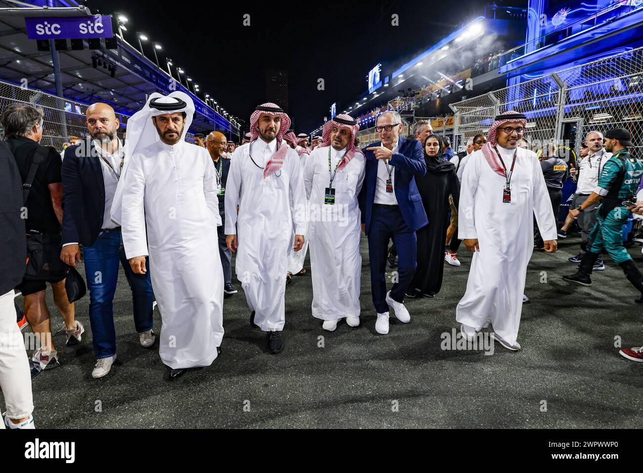 BEN SULAYEM Mohammed (uae), President of the FIA, DOMENICALI Stefano ...