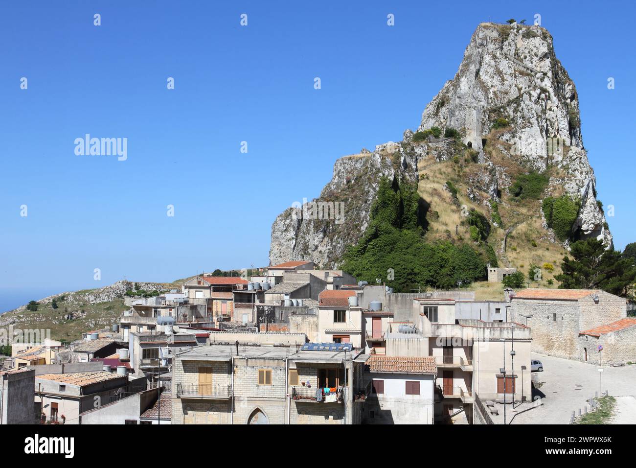 Views of caltabellotta hi-res stock photography and images - Alamy