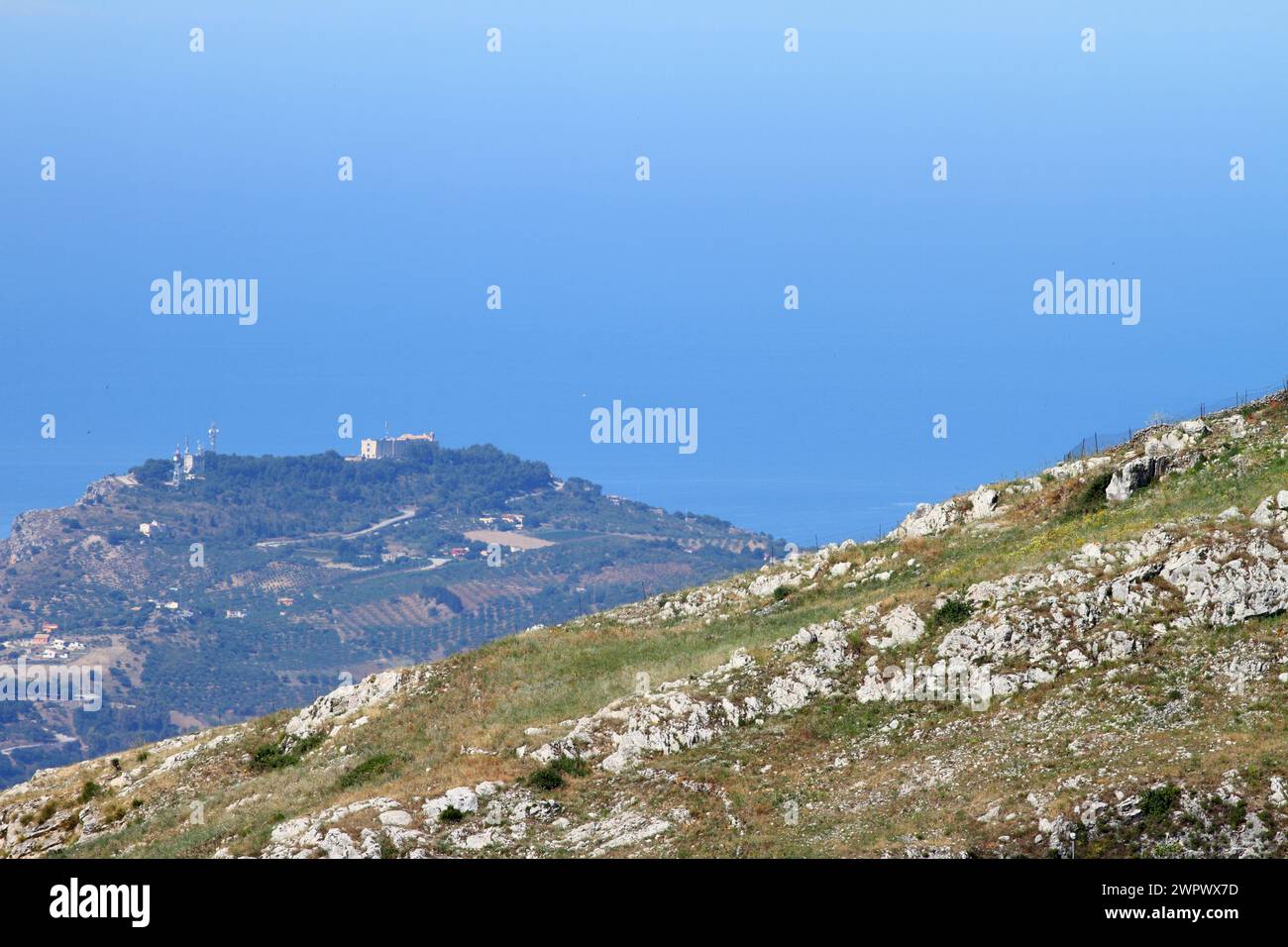Views of caltabellotta hi-res stock photography and images - Alamy