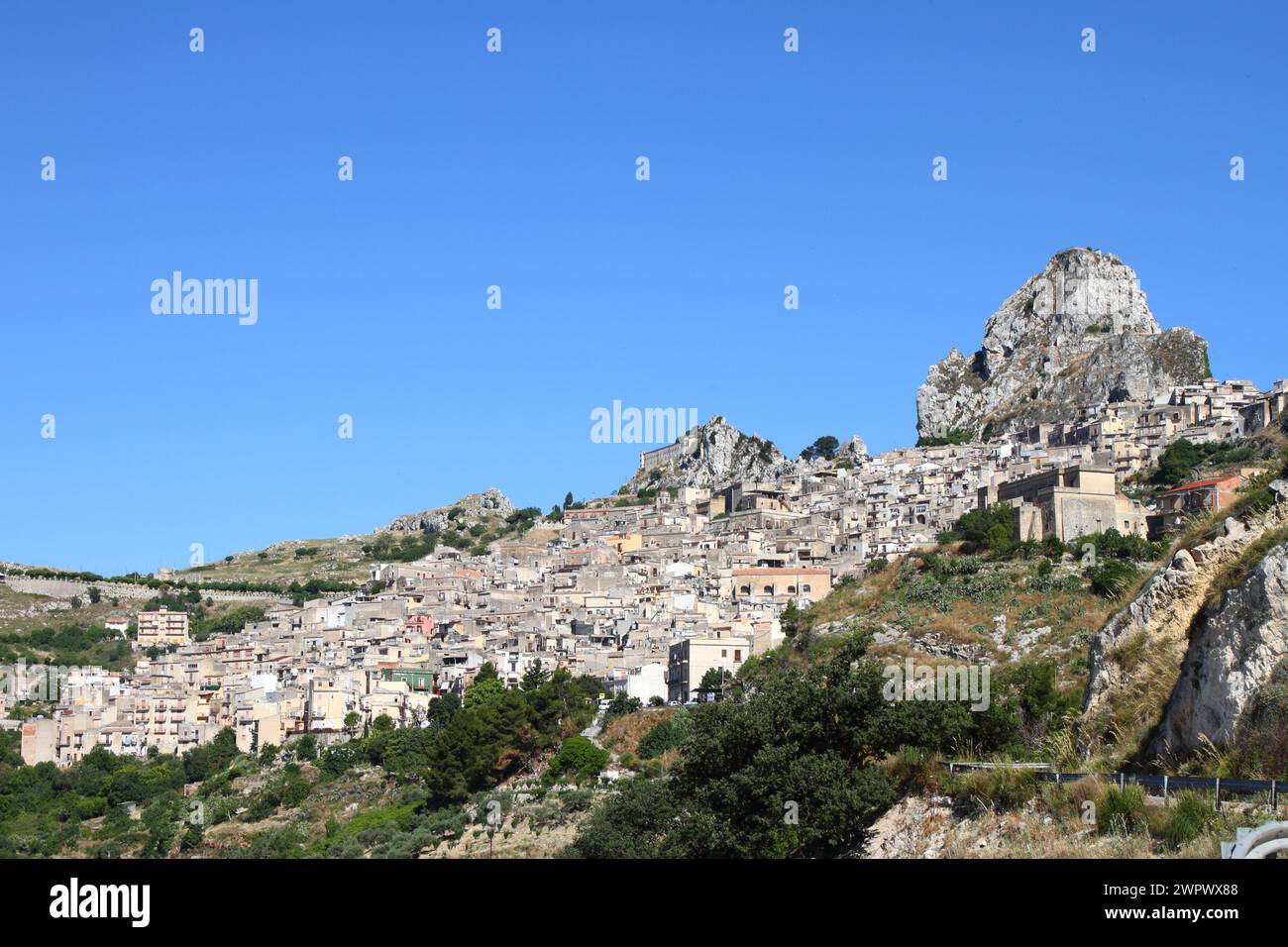 Views of caltabellotta hi-res stock photography and images - Alamy