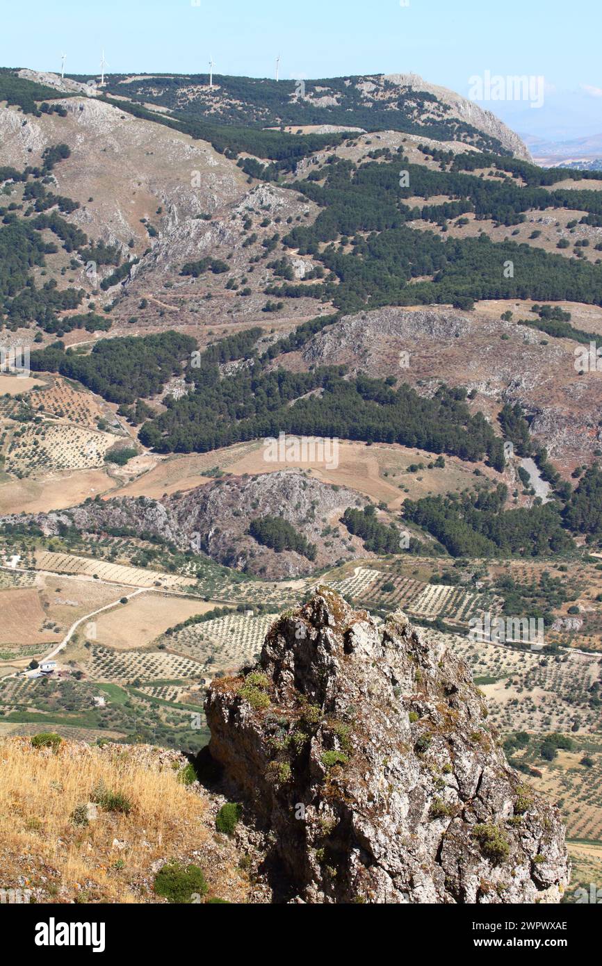 Views of caltabellotta hi-res stock photography and images - Alamy