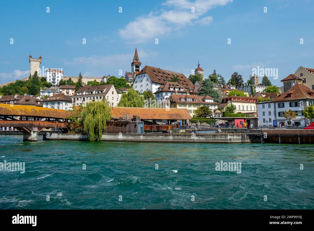 Reuss river promenade hi-res stock photography and images - Alamy