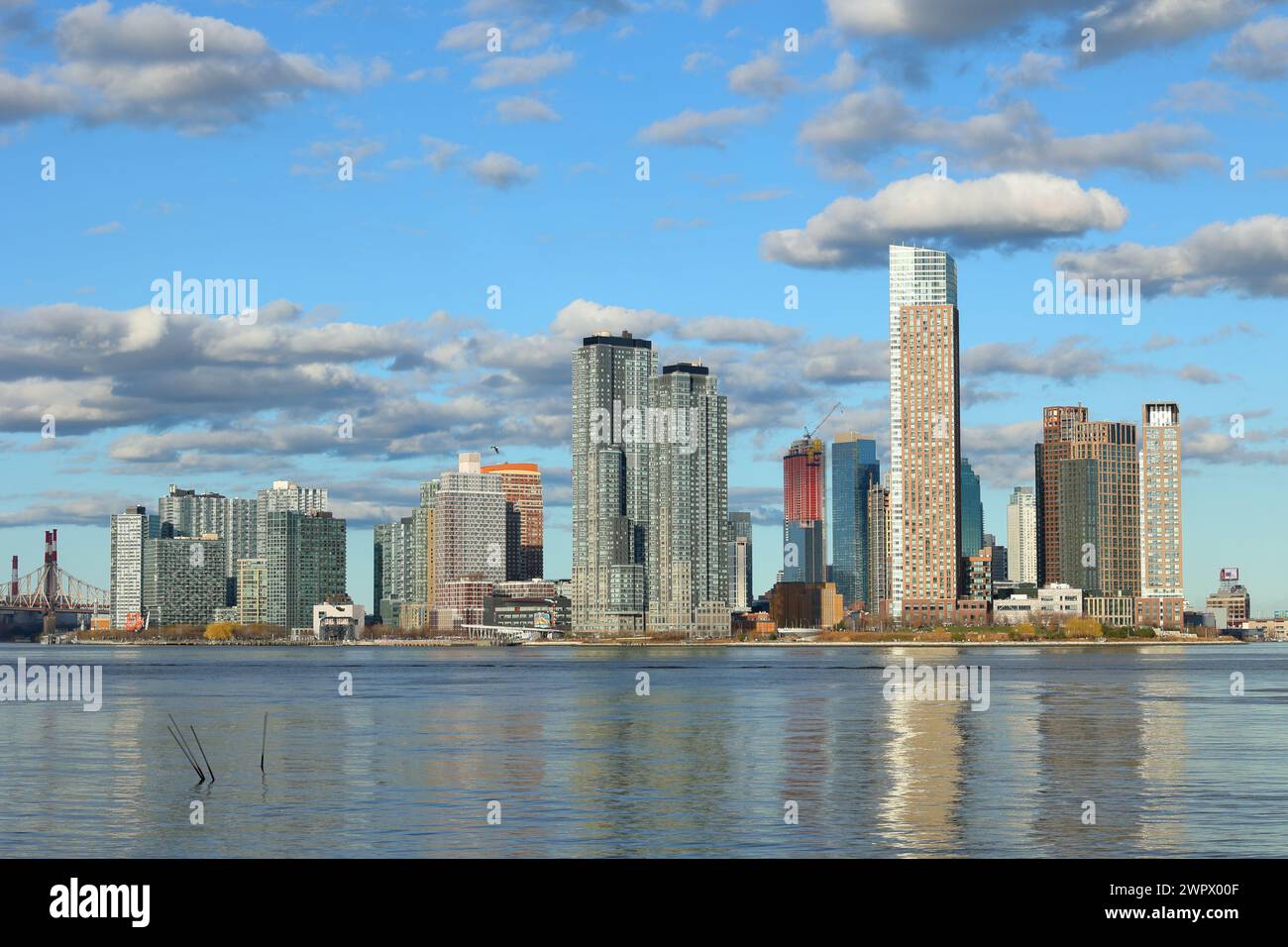 Hunters Point, and the Long Island City waterfront from across the East ...
