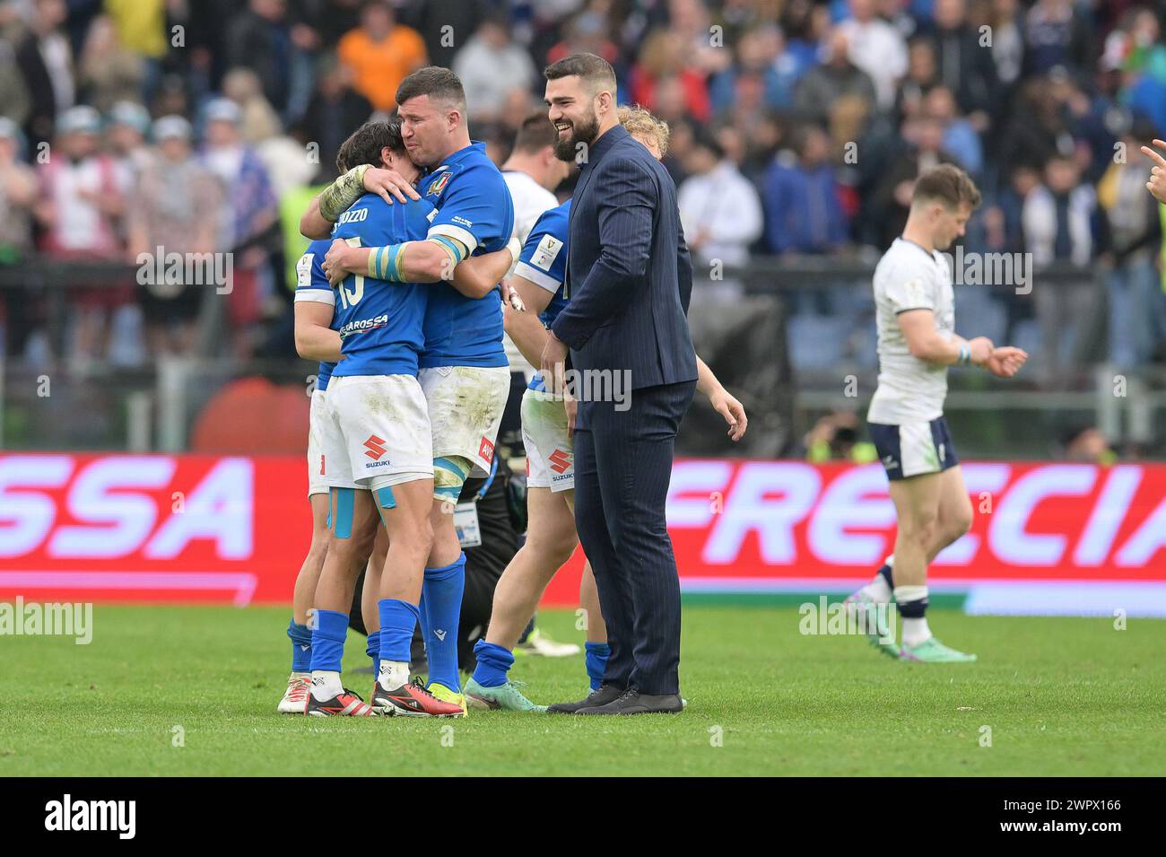 9th March 2024; Stadio Olimpico, Rome, Italy: Six Nations International ... 9th March 2024; Stadio Olimpico, Rome, Italy: Six Nations International ...