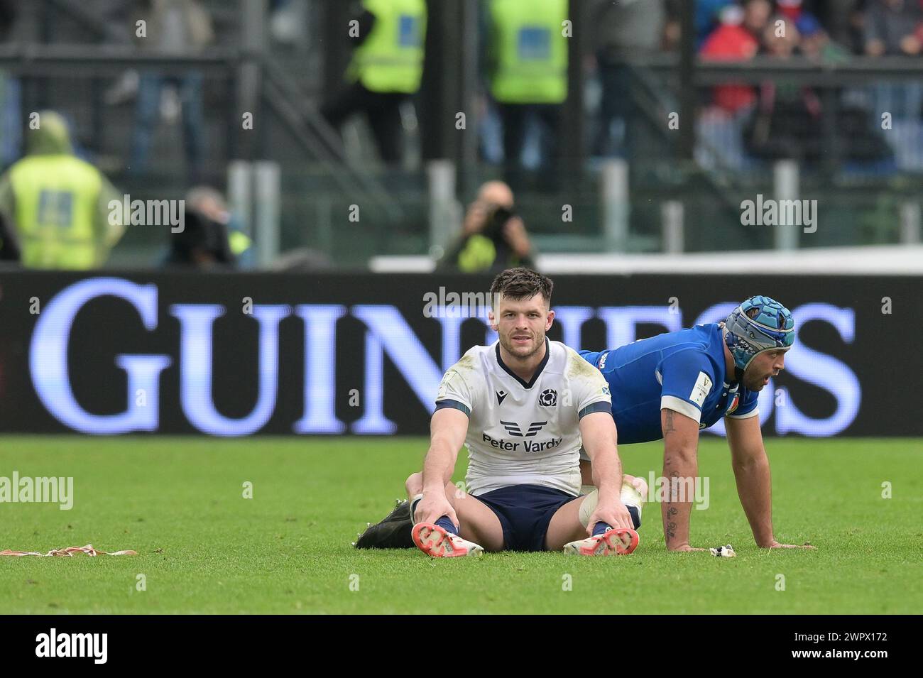 9th March 2024; Stadio Olimpico, Rome, Italy: Six Nations International ...