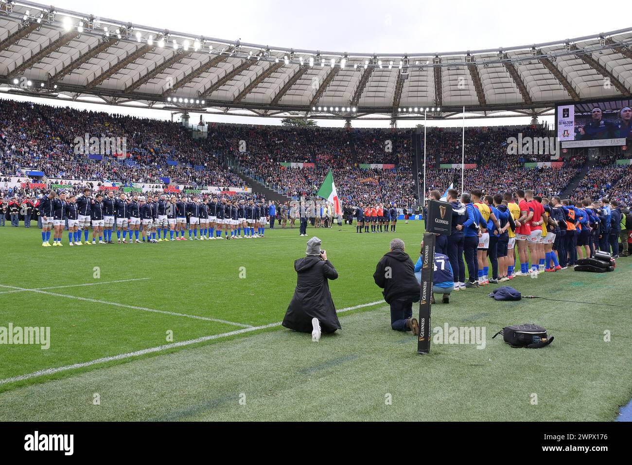 9th March 2024; Stadio Olimpico, Rome, Italy: Six Nations International ...