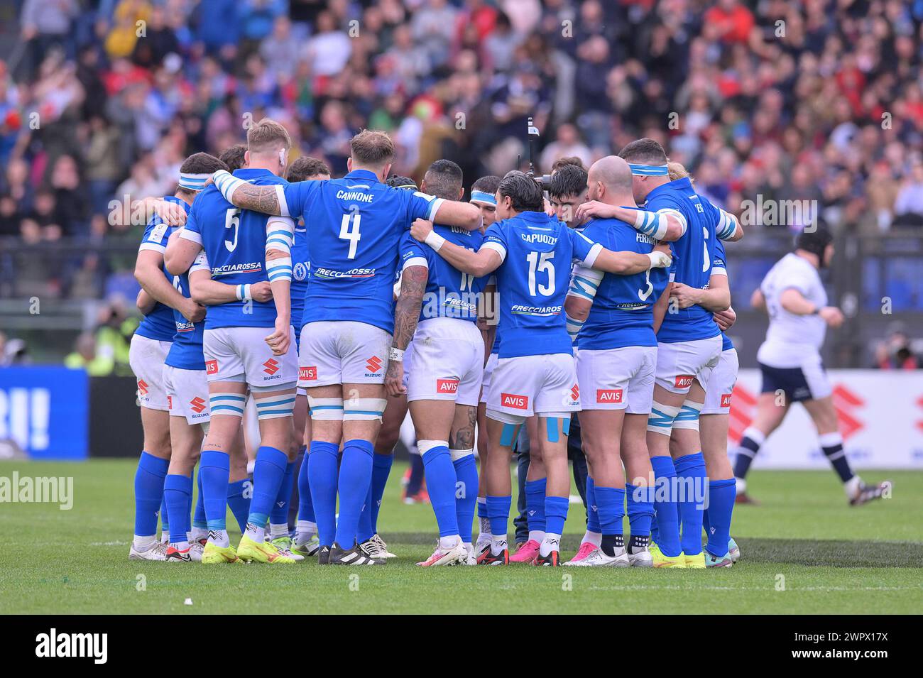 9th March 2024; Stadio Olimpico, Rome, Italy: Six Nations International ...