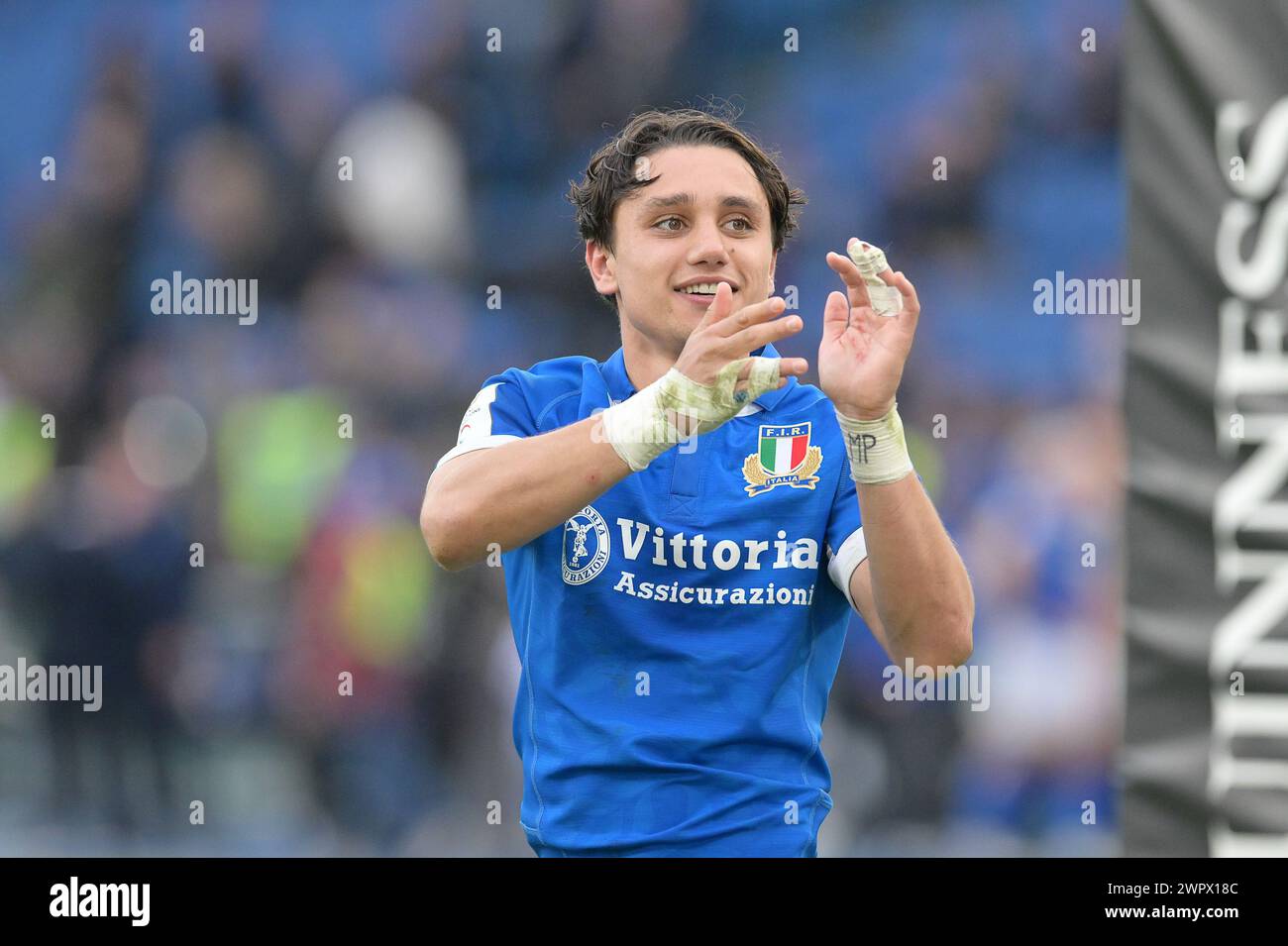 9th March 2024; Stadio Olimpico, Rome, Italy: Six Nations International ...