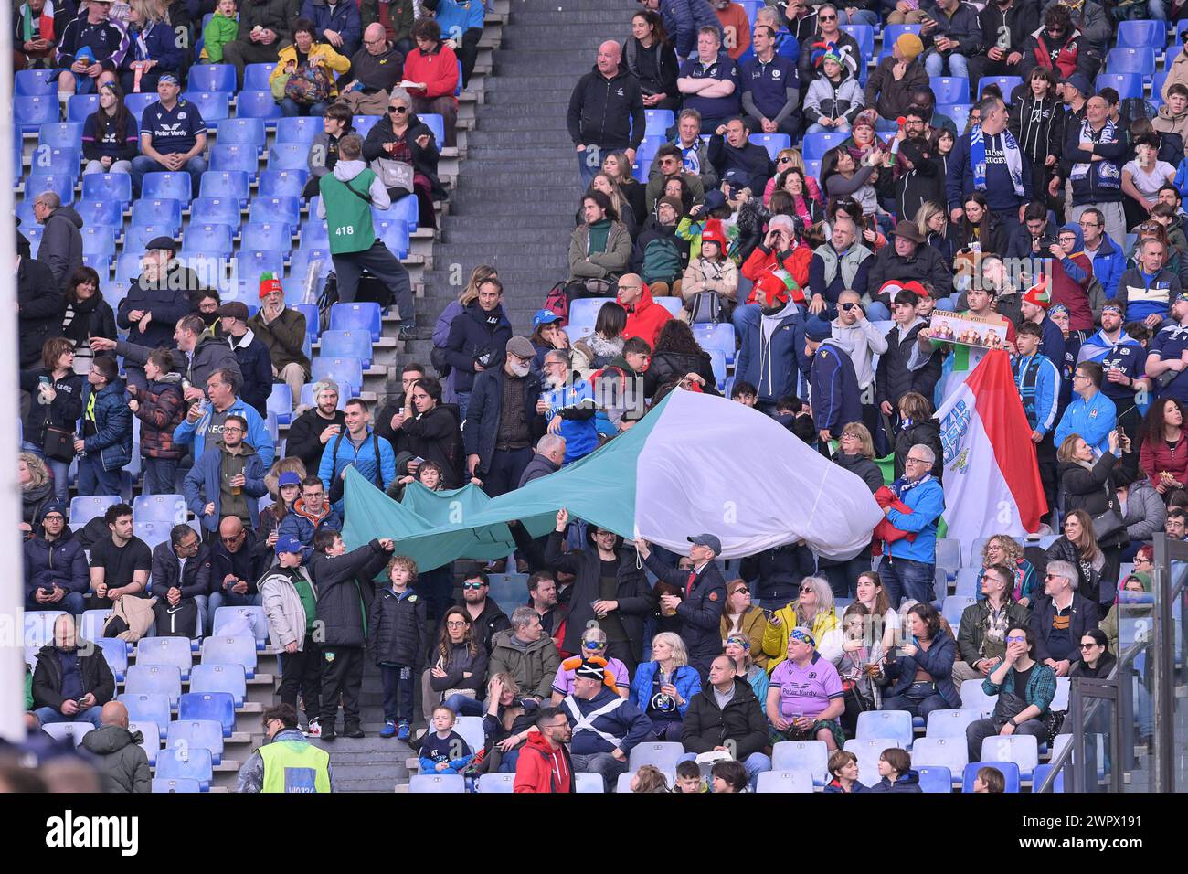 9th March 2024; Stadio Olimpico, Rome, Italy: Six Nations International ...