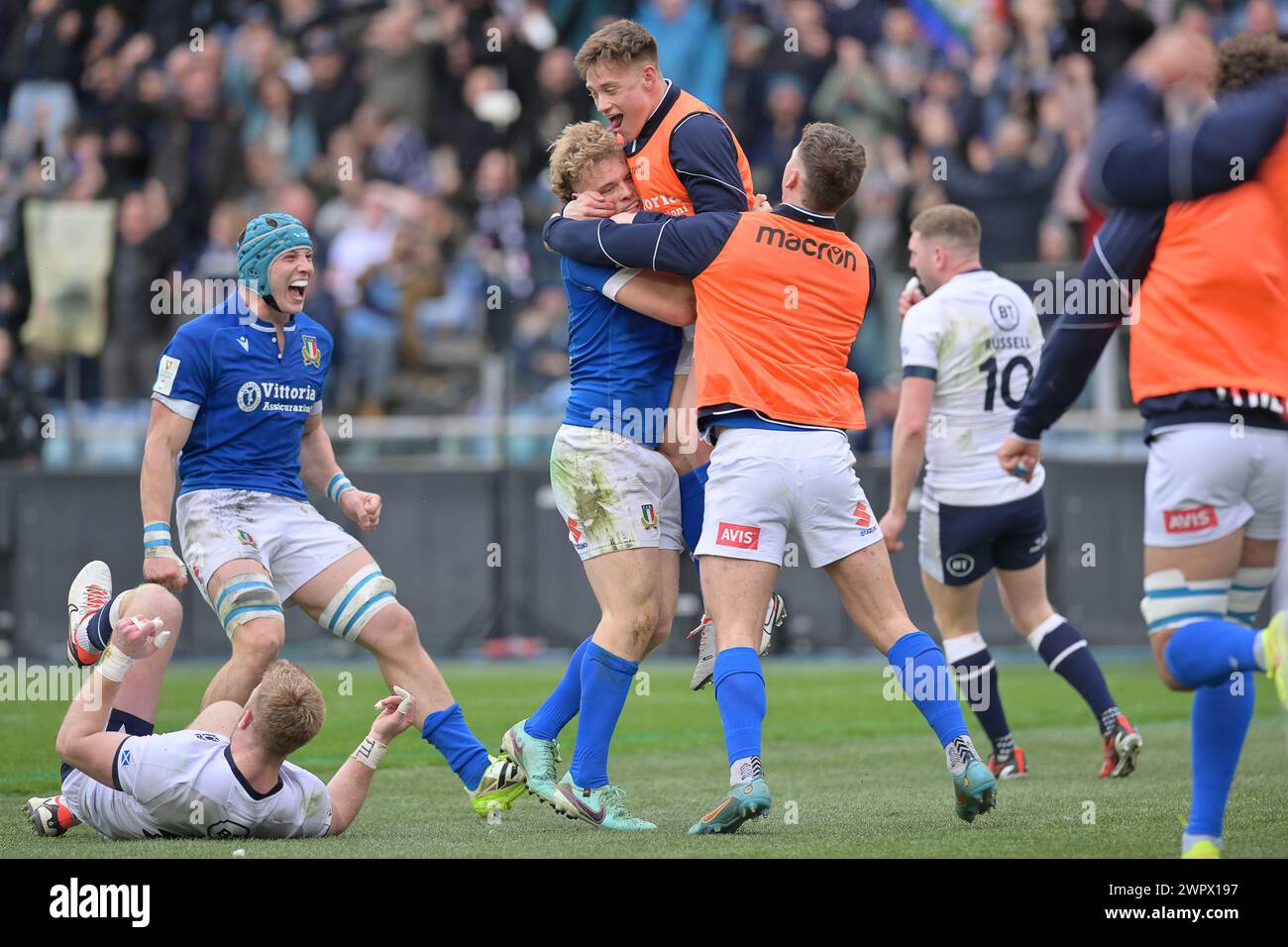 9th March 2024; Stadio Olimpico, Rome, Italy: Six Nations International ...