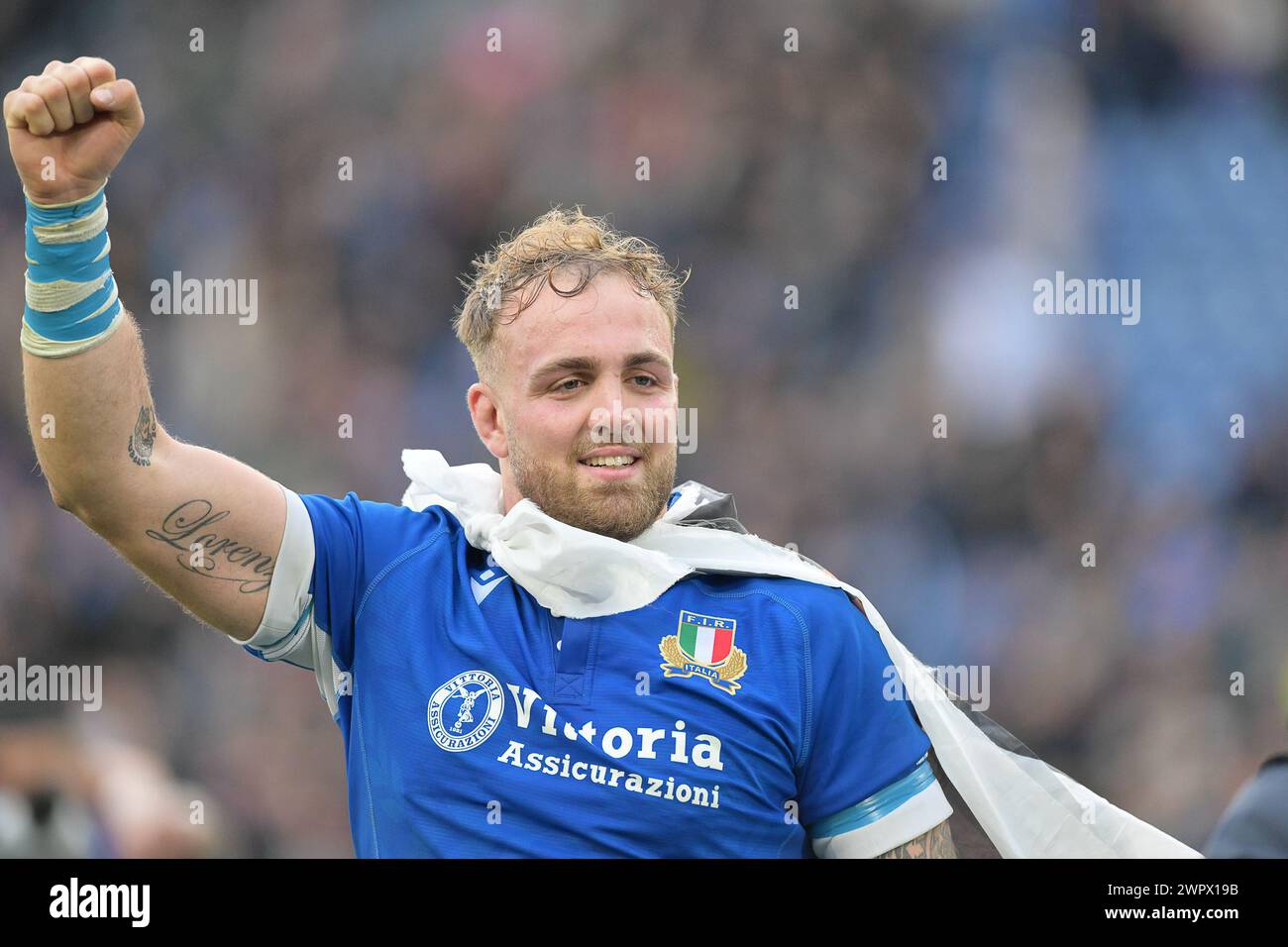 9th March 2024; Stadio Olimpico, Rome, Italy: Six Nations International ...