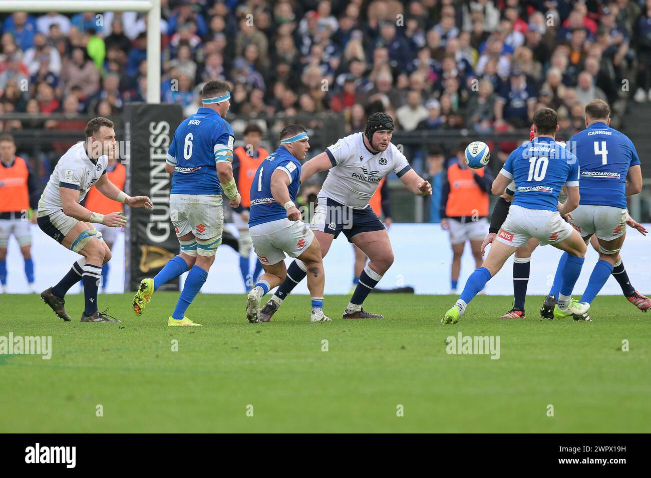 9th March 2024; Stadio Olimpico, Rome, Italy: Six Nations International ...