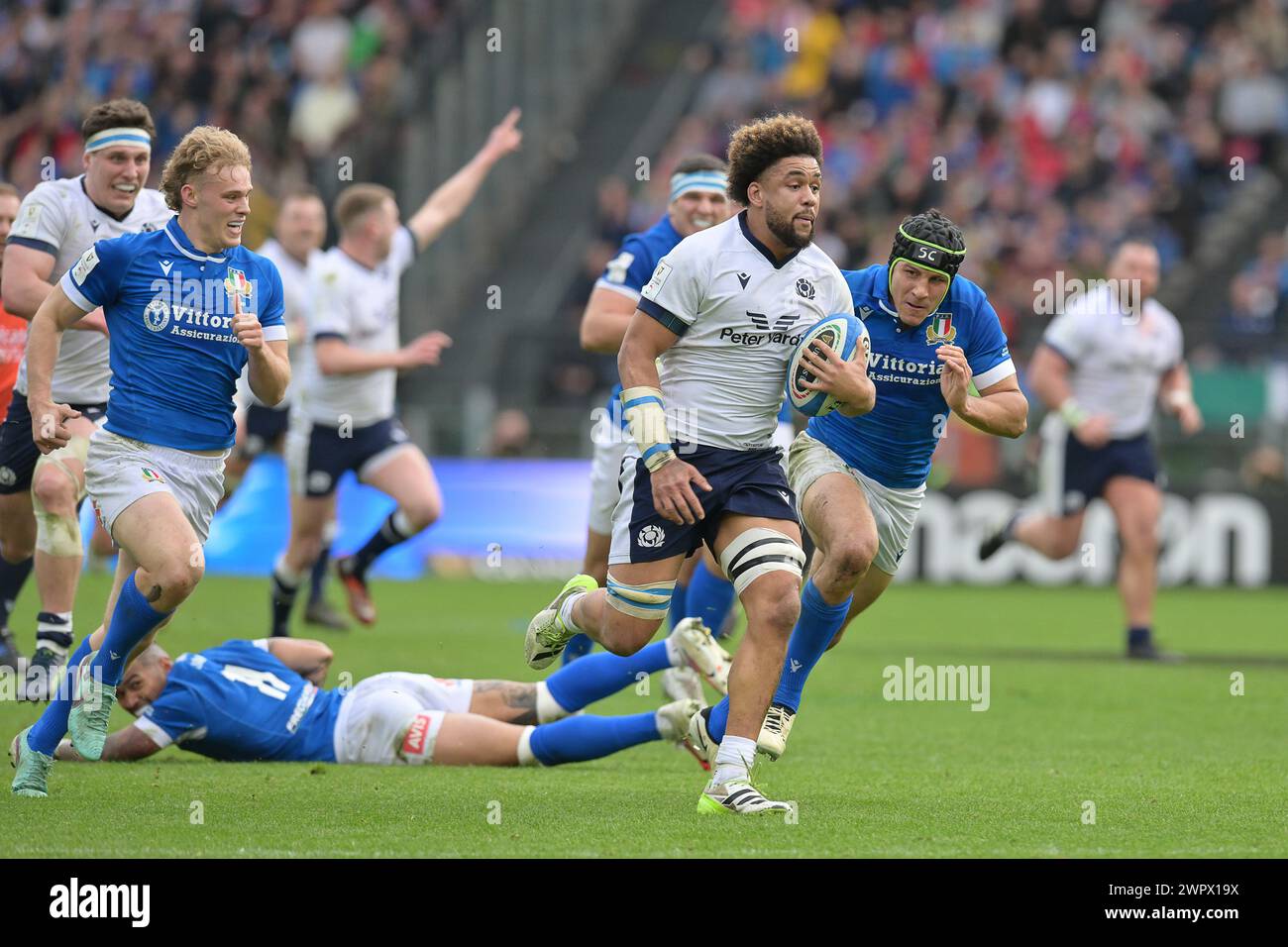 9th March 2024; Stadio Olimpico, Rome, Italy: Six Nations International ...