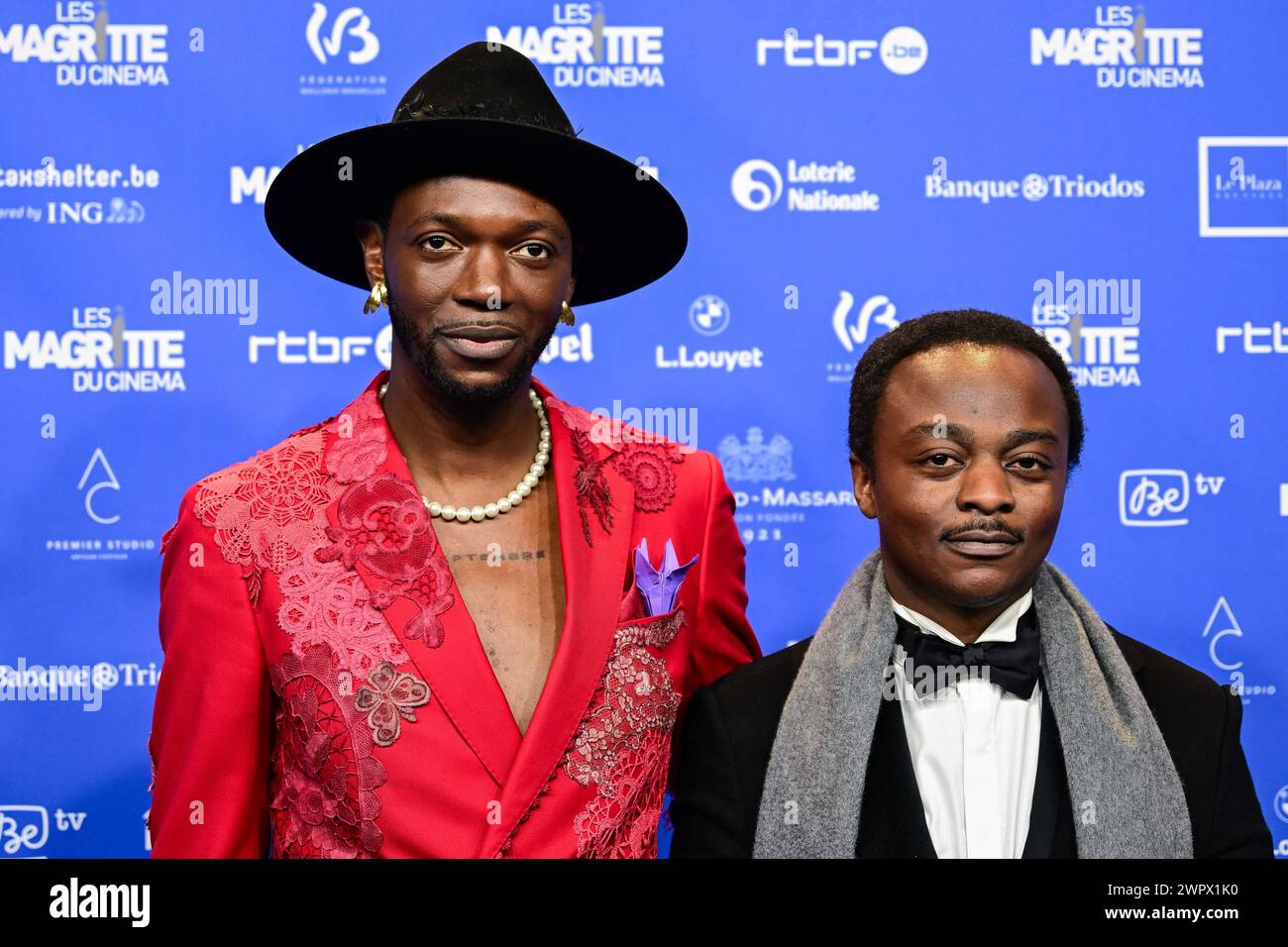 Brussels, Belgium. 09th Mar, 2024. Belgian Musician And Director Baloji ...