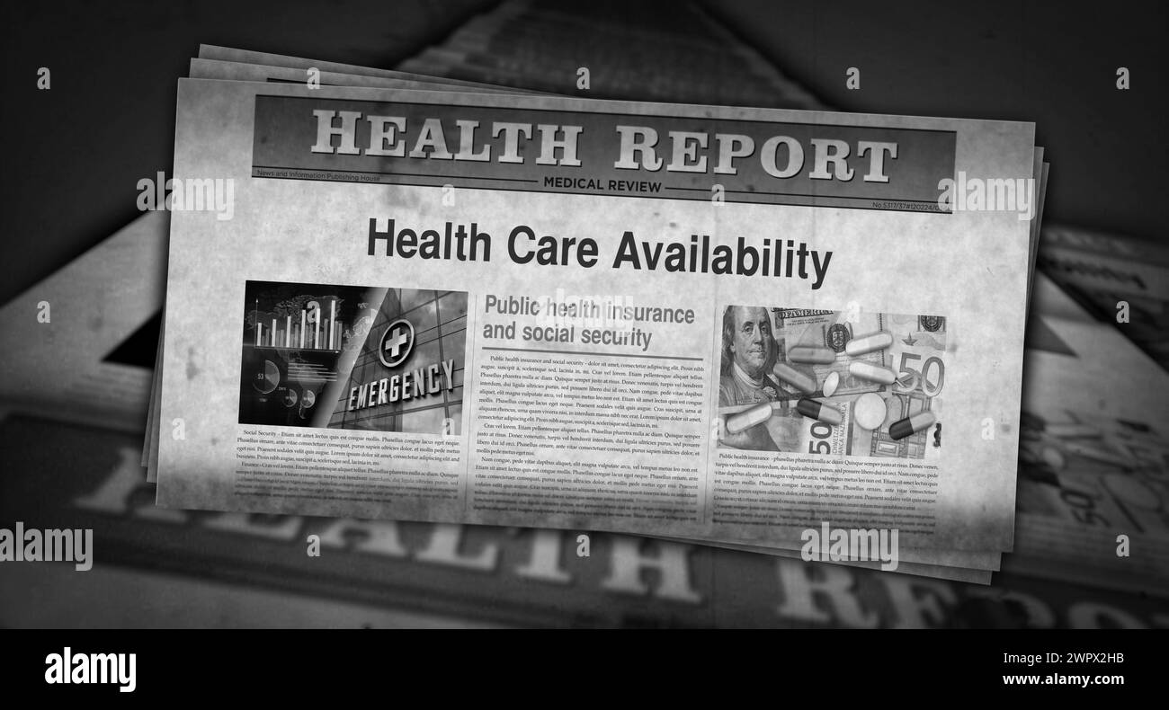 Health care availability and public insurence vintage news and ...
