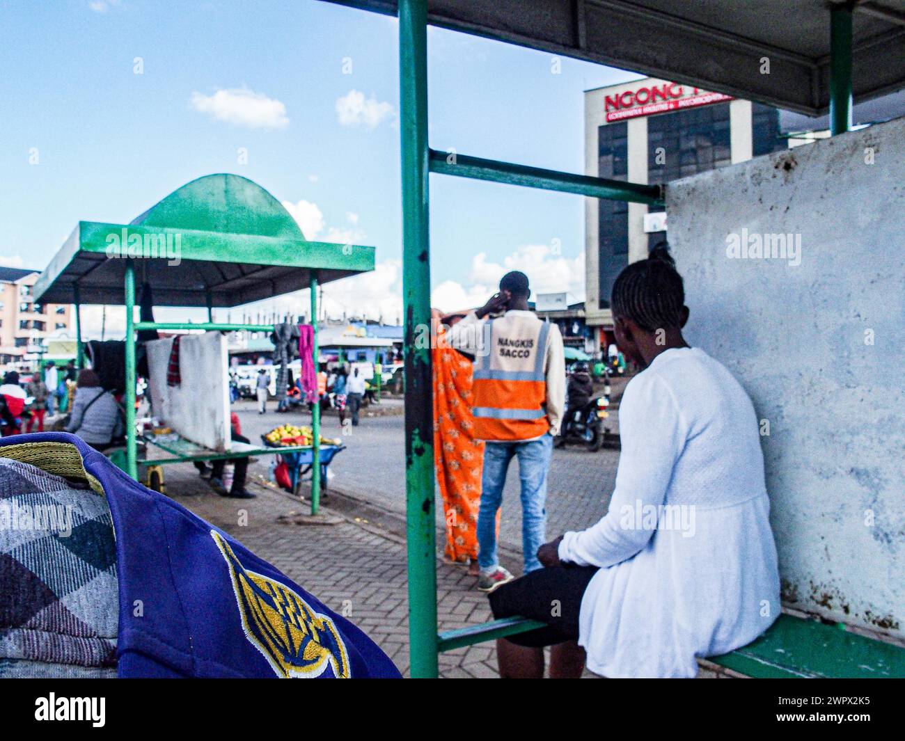 Nairobi, Nairobi, Kenya. 7th Mar, 2024. A waiting area in a matatu ...