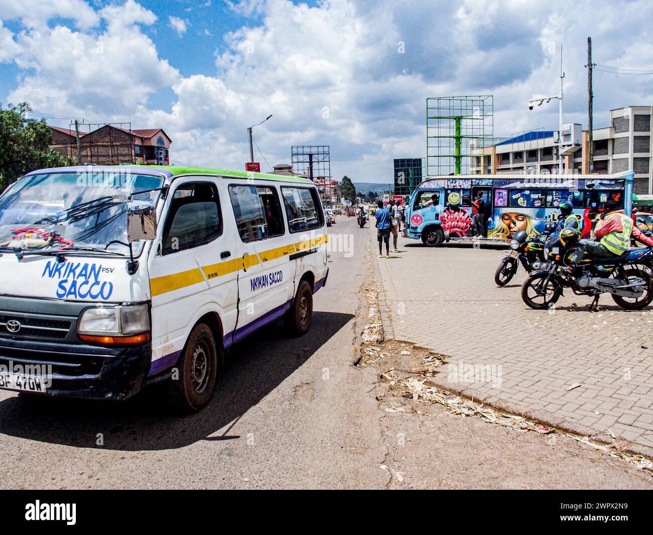 Matatu station nairobi kenya hi-res stock photography and images - Alamy