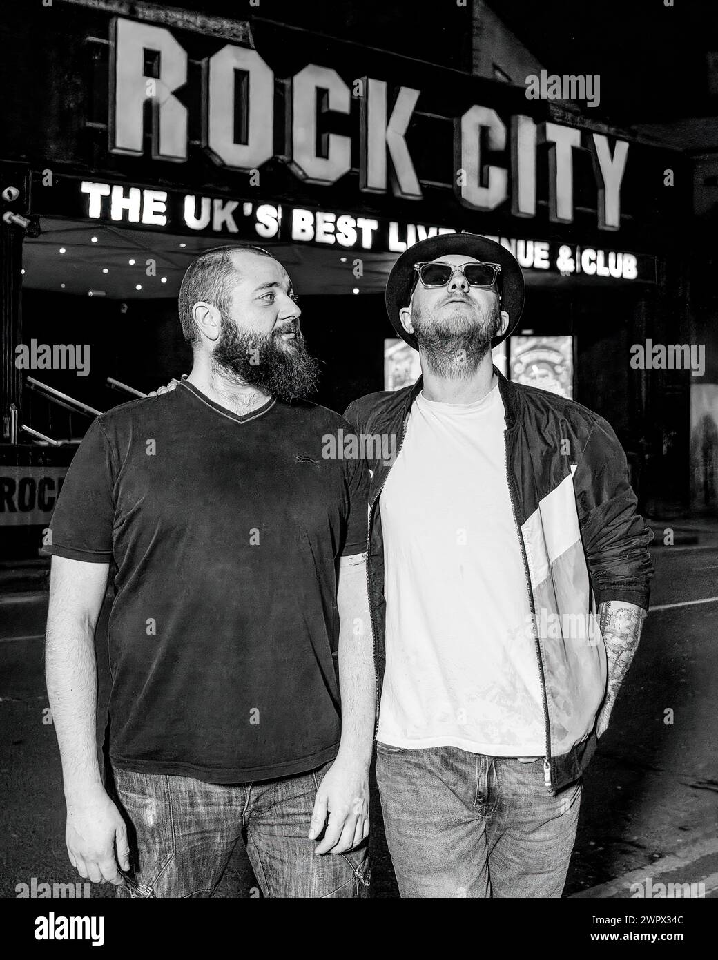 08 March 2024, Rock City, Nottingham, UK. Event: Whiskey Stain. Caption ...