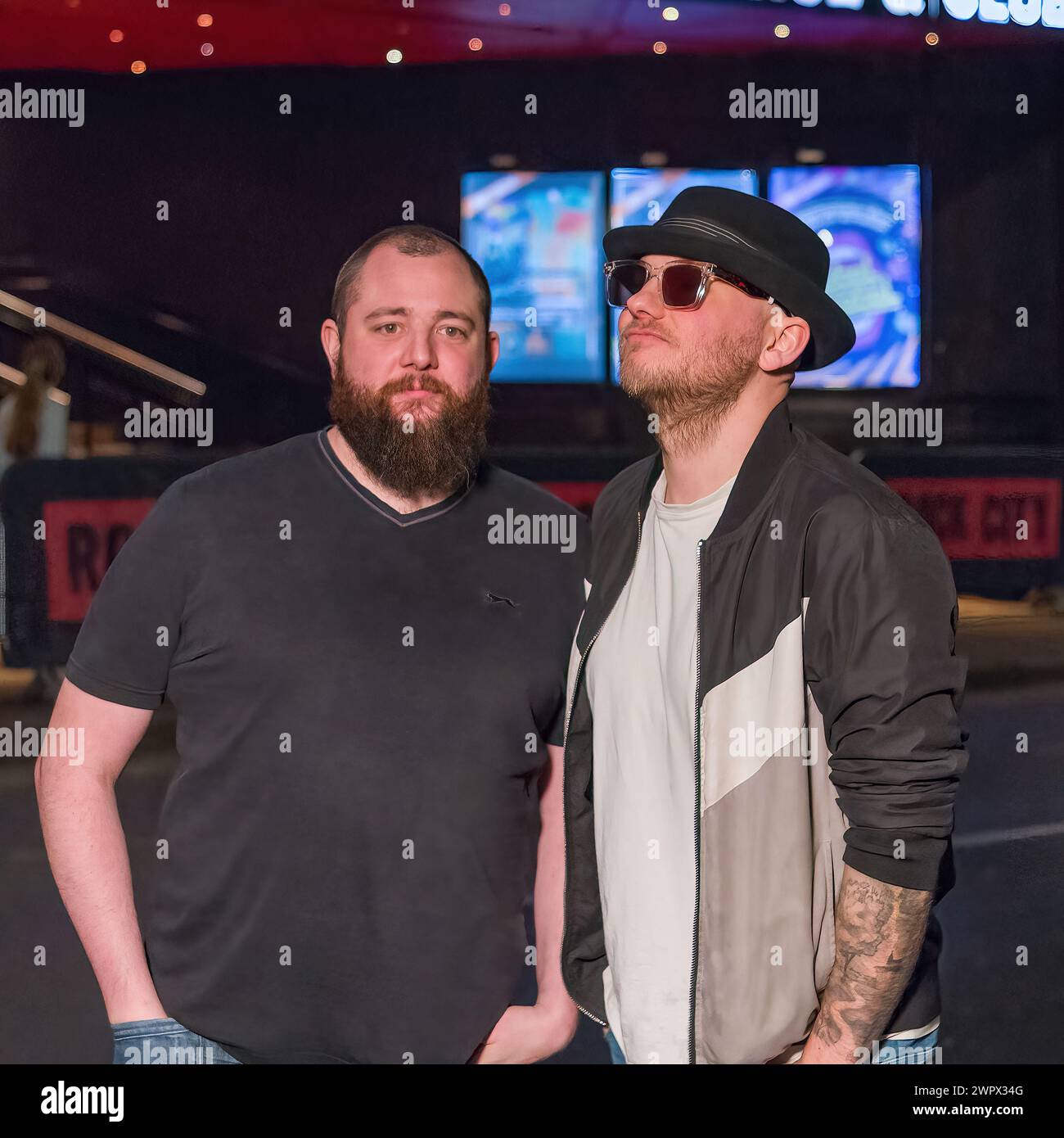 08 March 2024, Rock City, Nottingham, UK. Event: Whiskey Stain. Caption ...