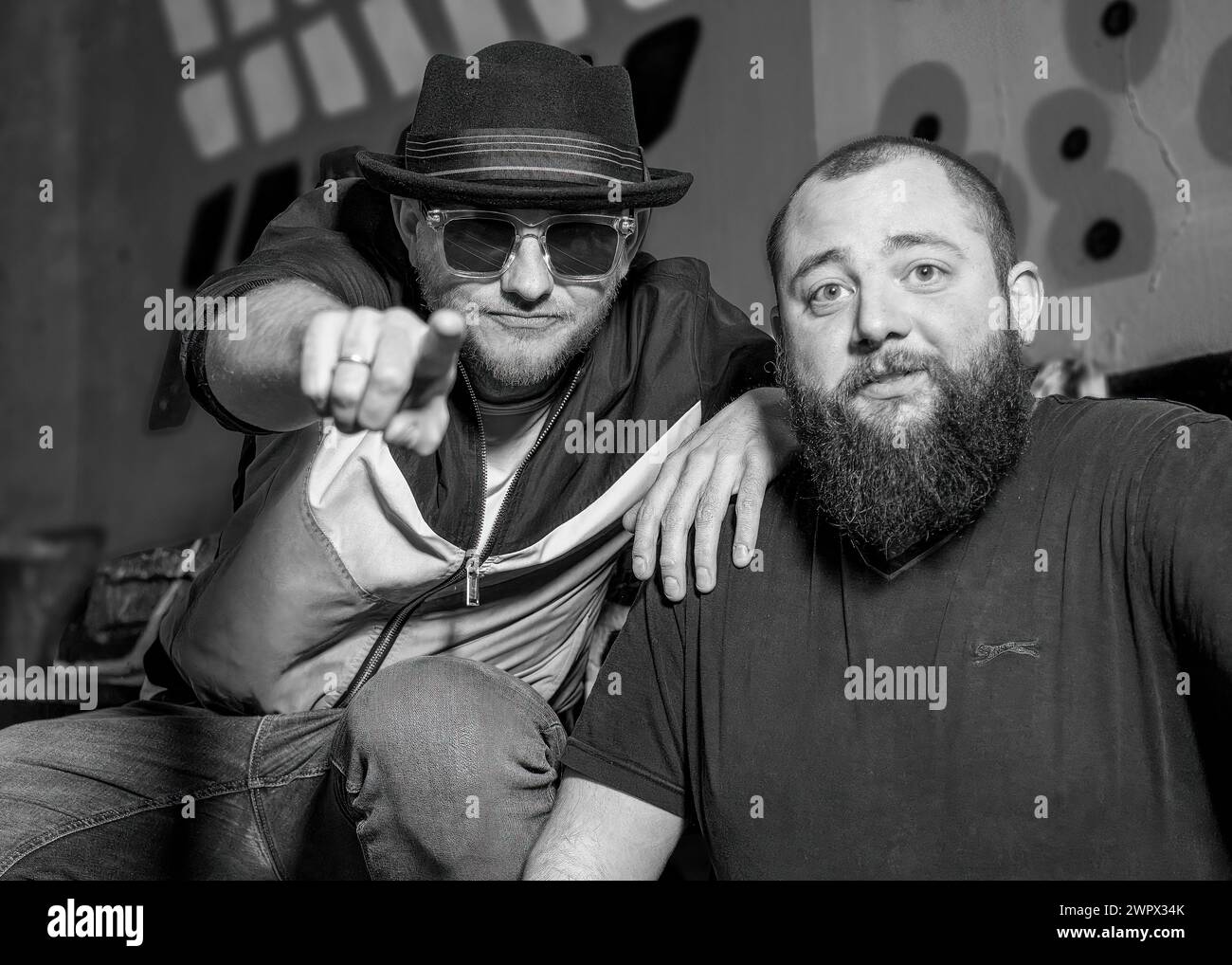 Robert lavington and luke grainger whisky stain hi-res stock ...