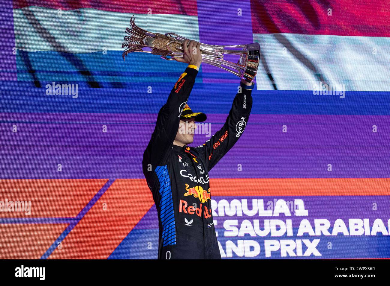 Jeddah, Arabie Saoudite. 09th Mar, 2024. VERSTAPPEN Max (ned), Red Bull Racing RB20, portrait ...