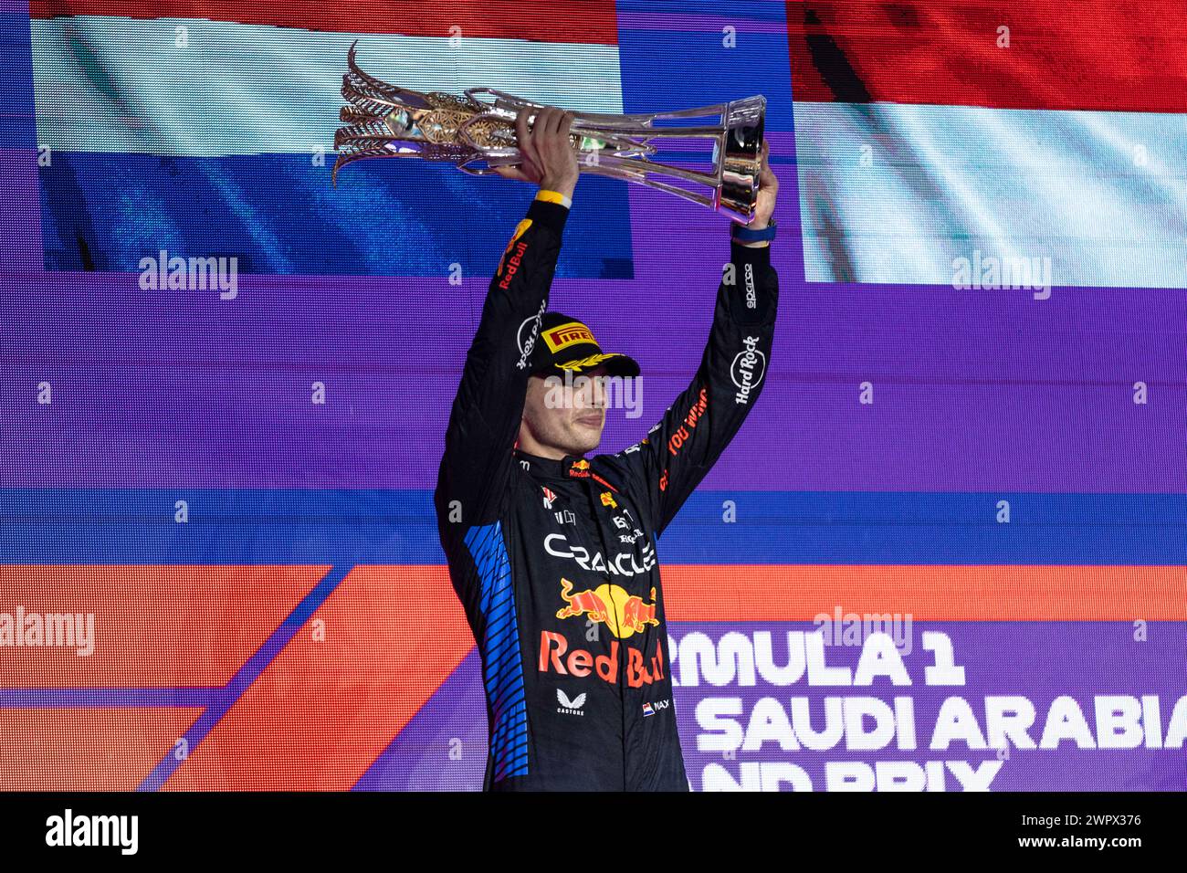 Jeddah, Arabie Saoudite. 09th Mar, 2024. VERSTAPPEN Max (ned), Red Bull Racing RB20, portrait ...